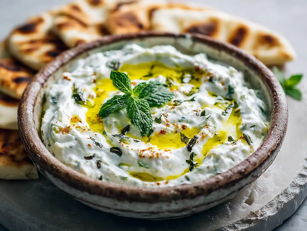 Easy Cacik Recipe: Turkish Yogurt and Cucumber Sauce