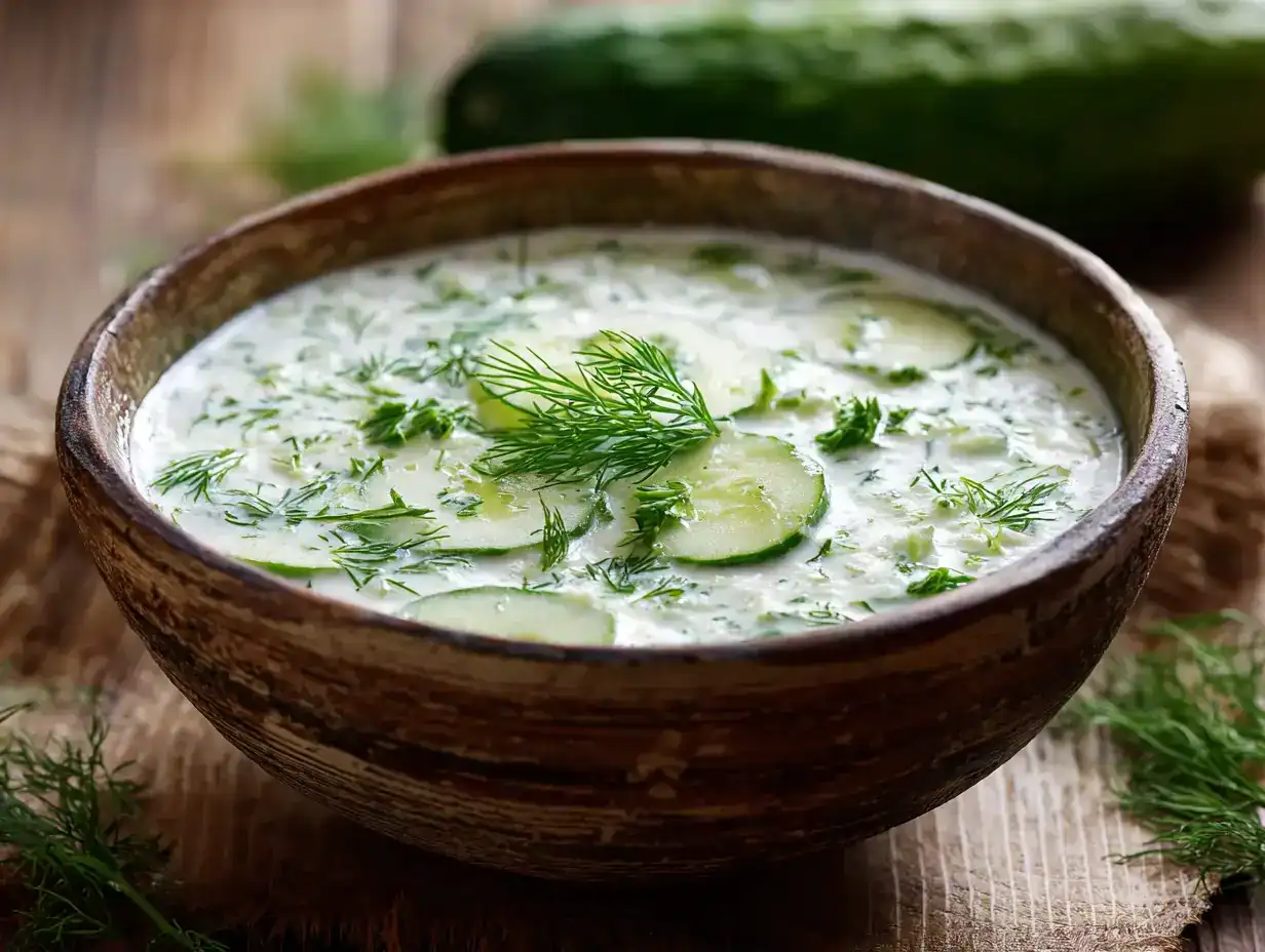 Tarator: Bulgarian Cold Cucumber Soup Recipe
