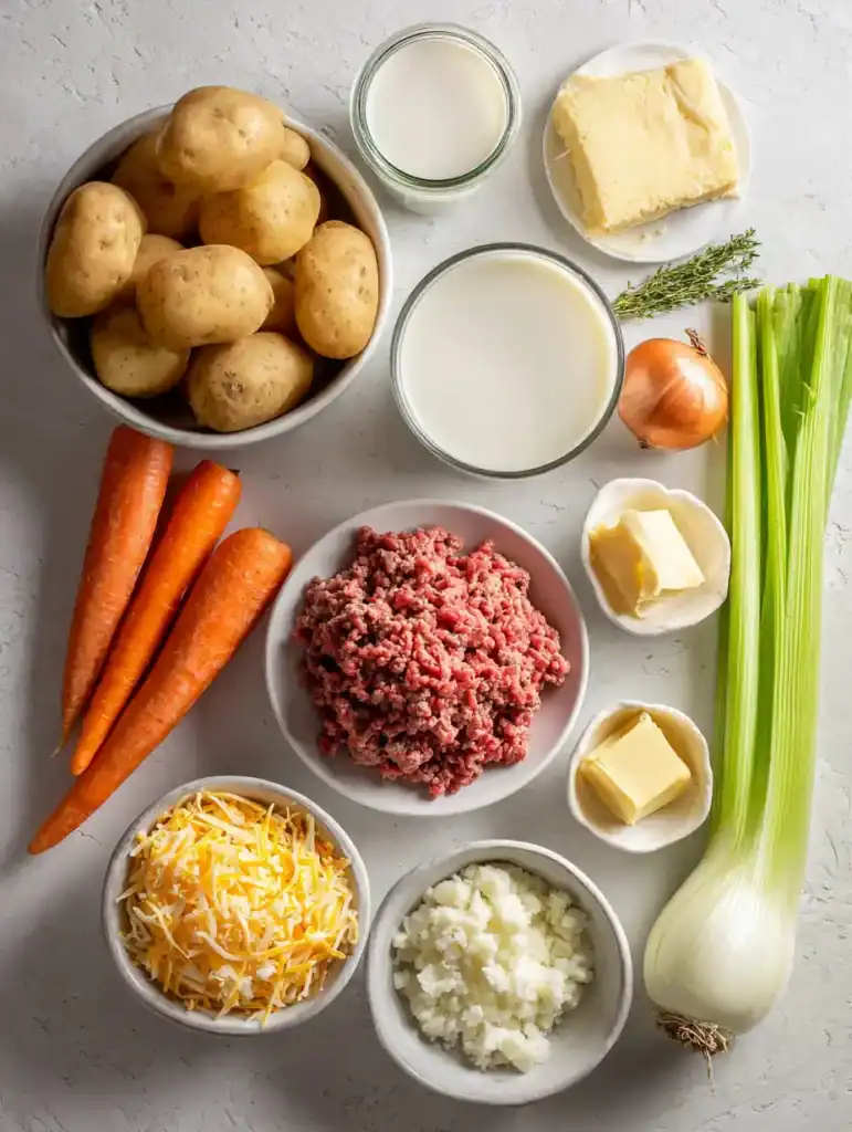 Simple Cheeseburger Soup Recipe with Ground Beef