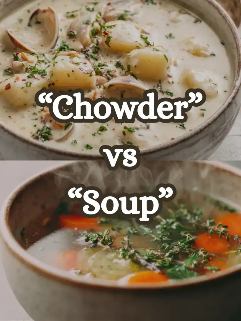 Confusing: Chowder vs Soup Explained in Simple Terms
