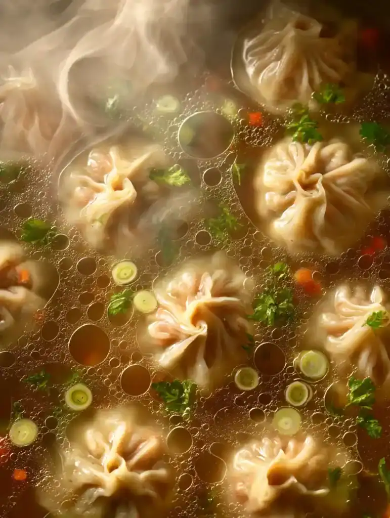 Authentic Chinese Wonton Soup Recipe with Homemade Broth