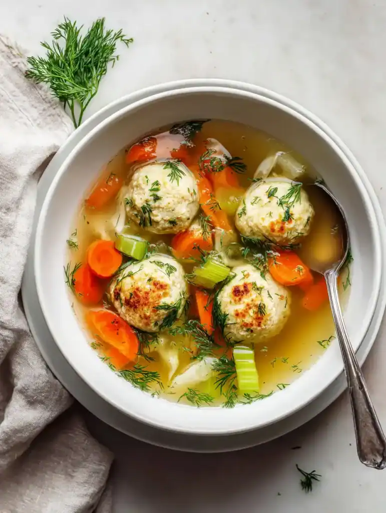 Authentic Matzo Ball Soup Recipe with Ashkenazi Roots