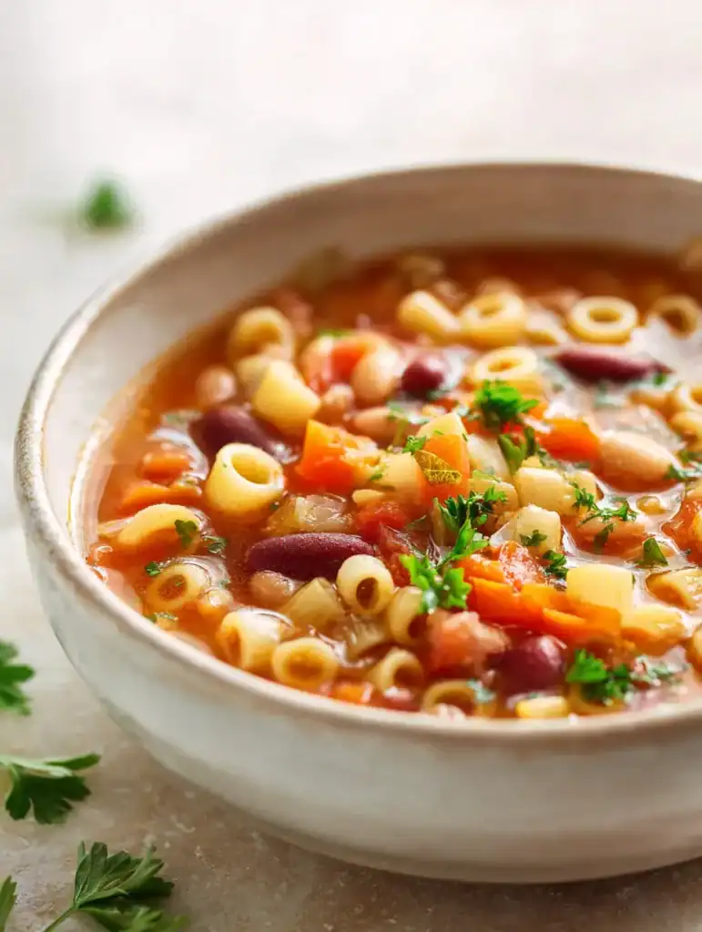 Hearty Italian Pasta e Fagioli Soup Recipe