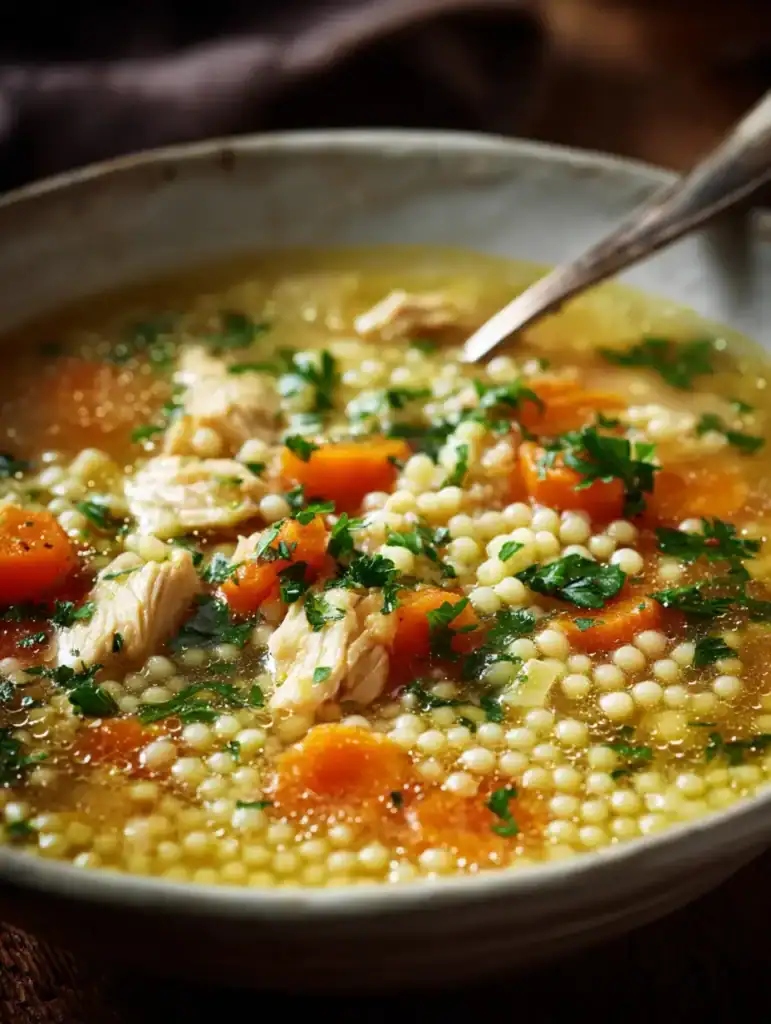 Healing Italian Penicillin Soup with Chicken & Pastin