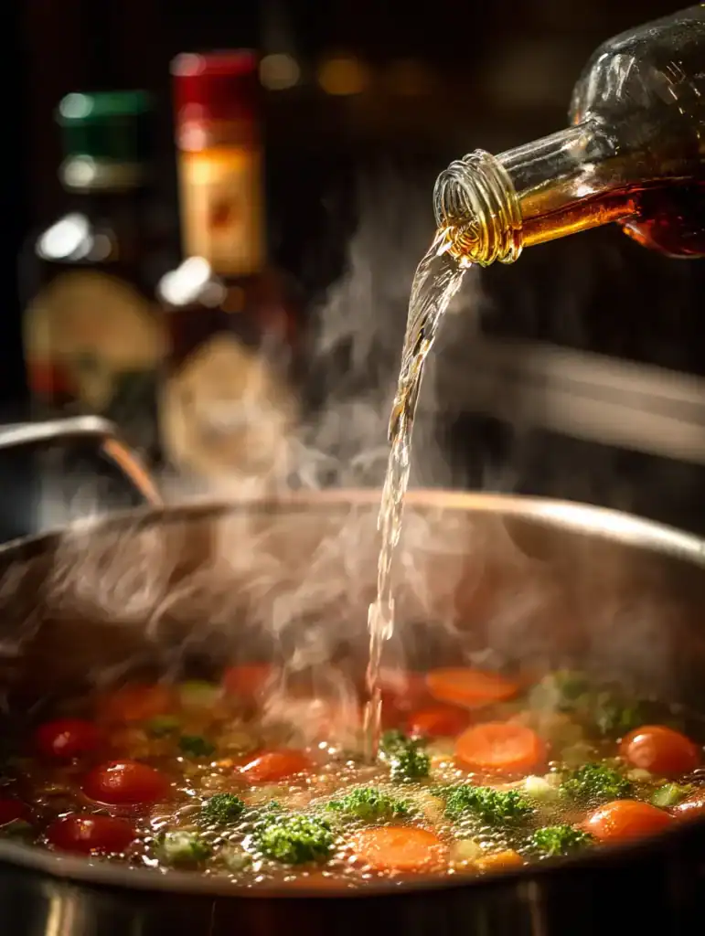 Classic Old Fashioned Homemade Vegetable Soup Recipe