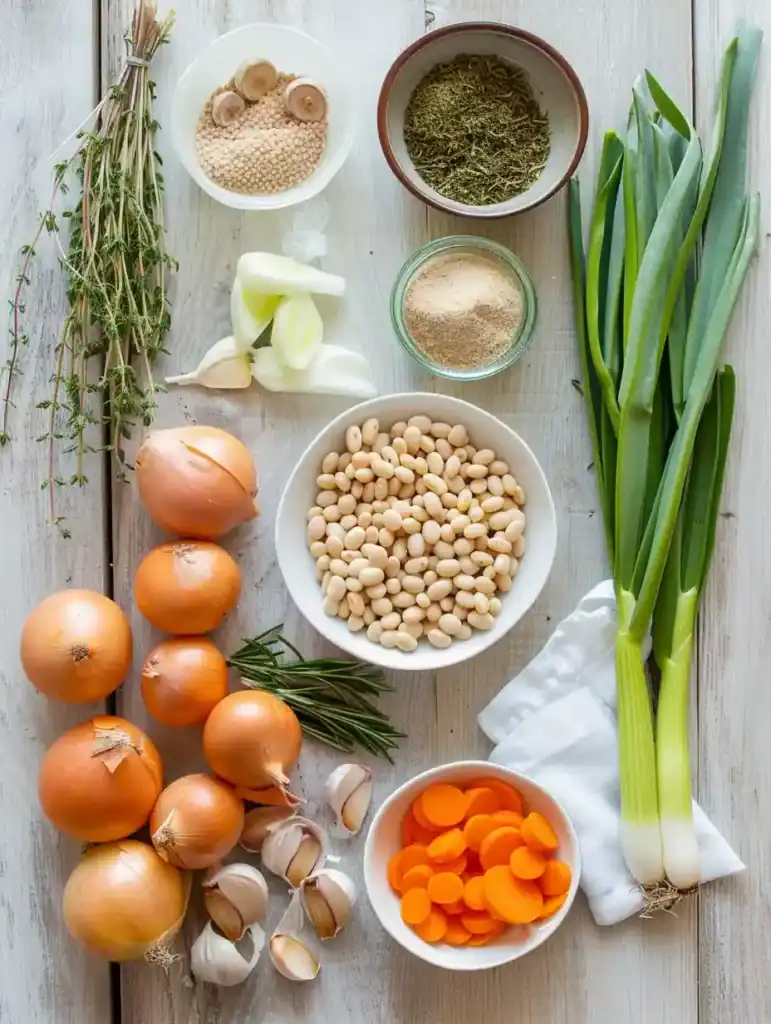 Cozy Tuscan White Bean Soup with Cannellini and Kale