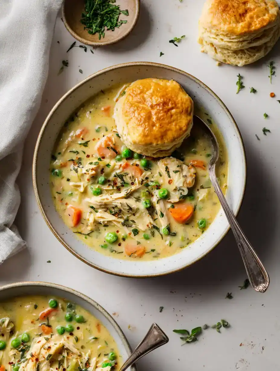 Comforting Chicken Pot Pie Soup for Cozy Weeknight Dinners