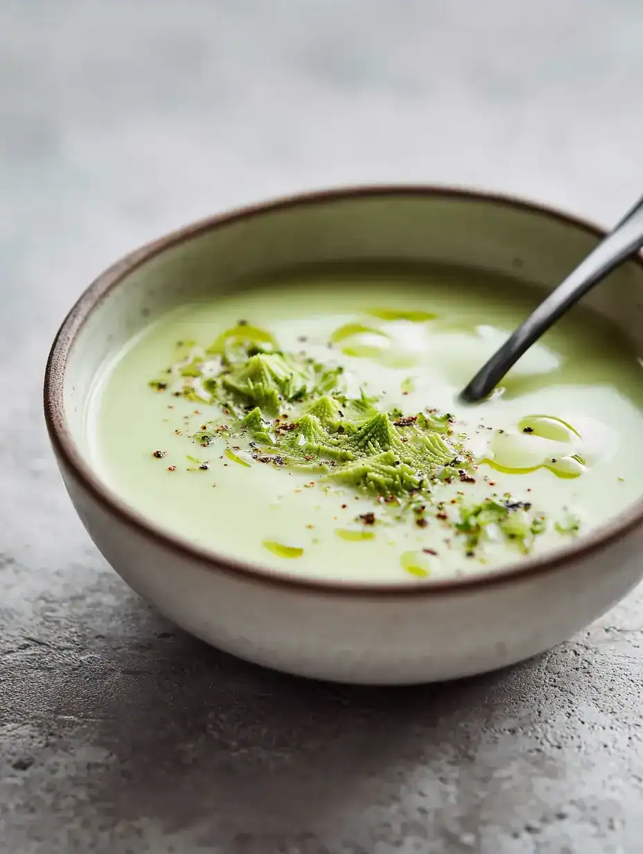 Comforting Romanesco Soup with a Creamy Texture