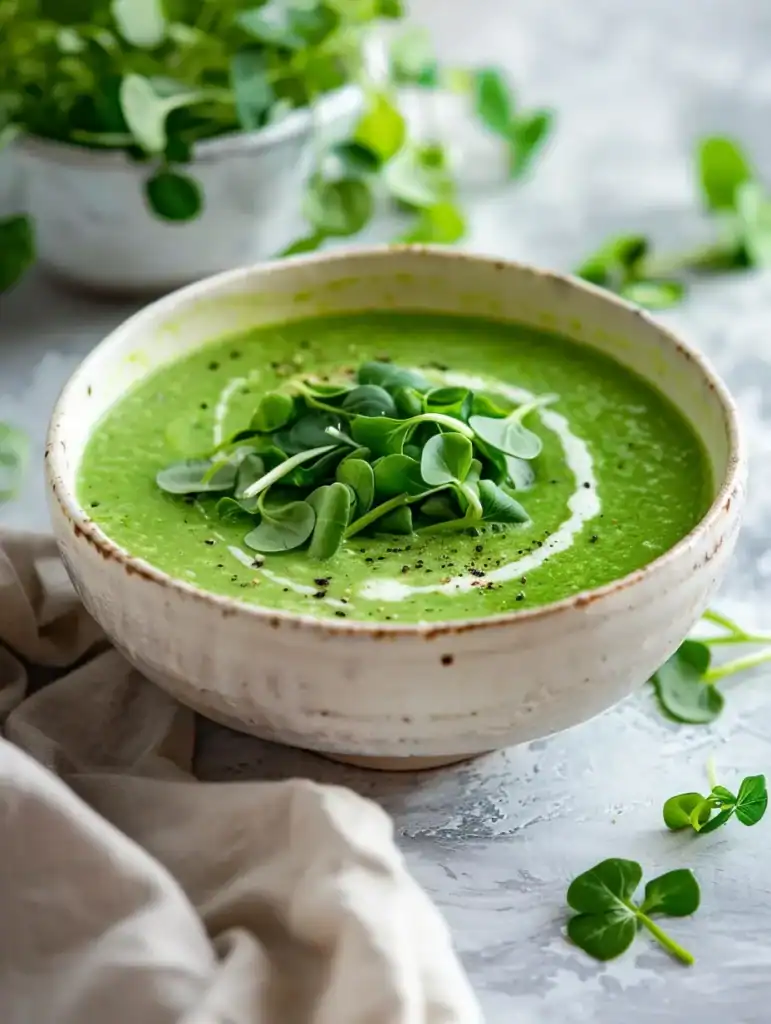 Clean Watercress Soup Recipe with a Deep Savory Finish